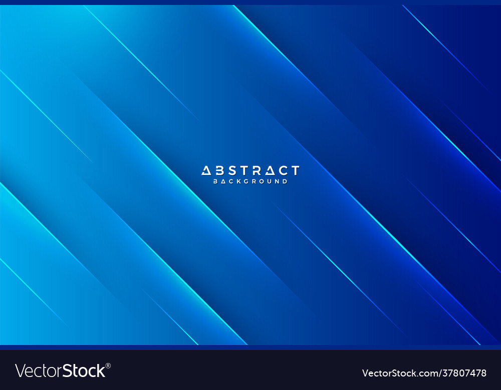 Modern blue abstract gradient background Vector Image