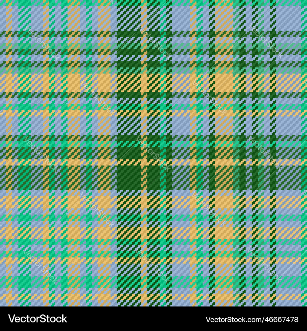 Textile pattern check tartan plaid fabric Vector Image