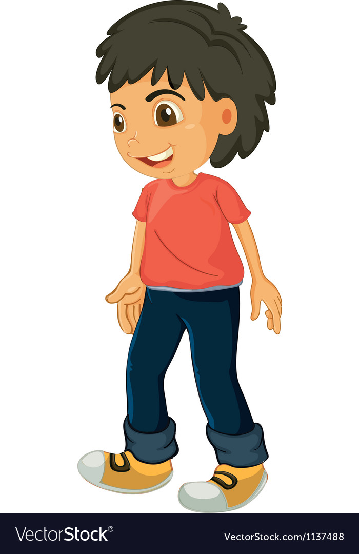 A boy Royalty Free Vector Image - VectorStock