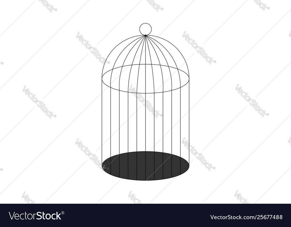 Cage Royalty Free Vector Image - VectorStock