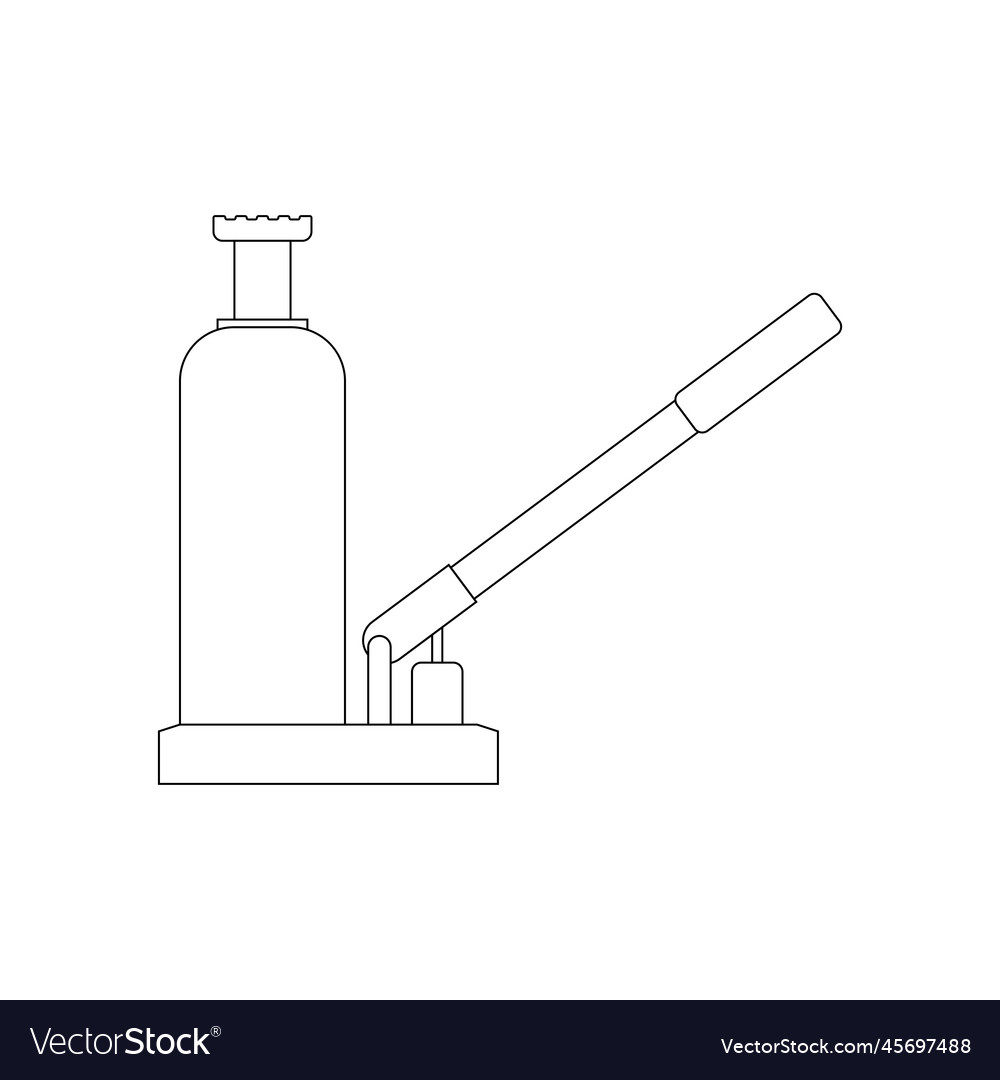 Car jack icon Royalty Free Vector Image - VectorStock
