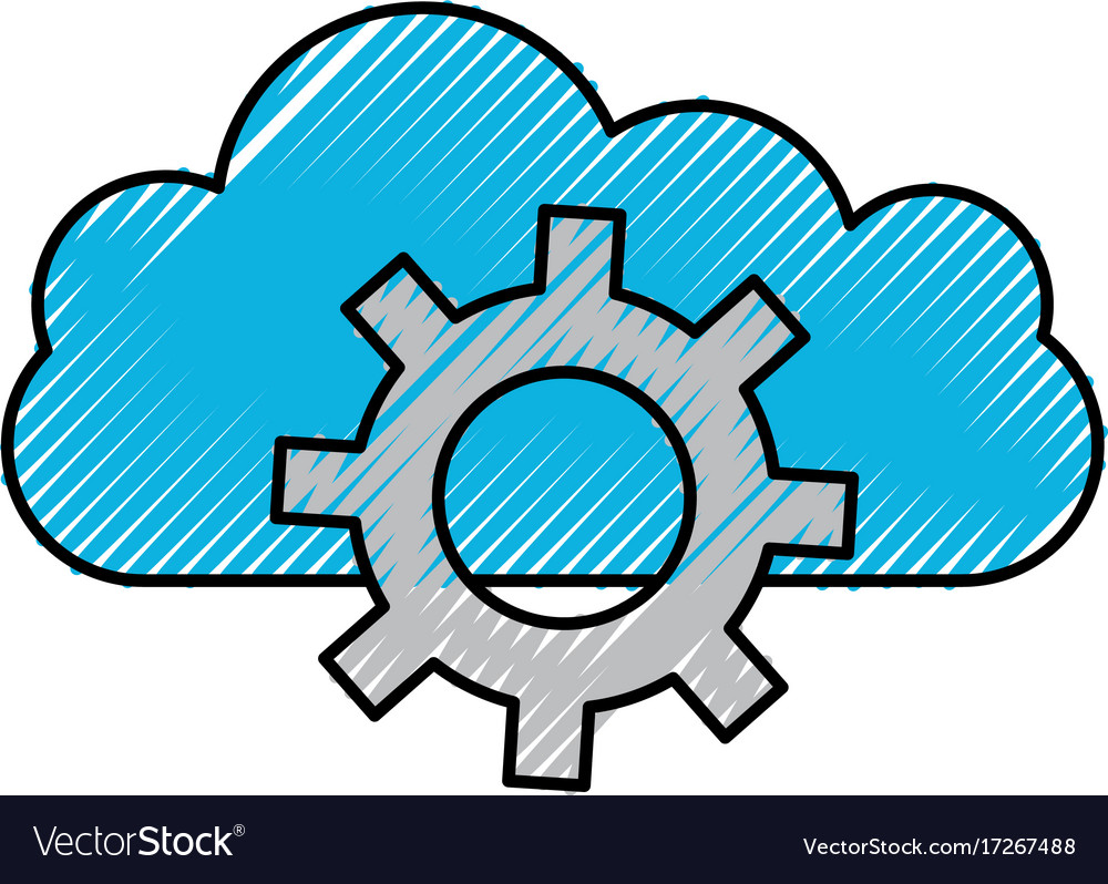 Cloud computing gear team work solution innovation