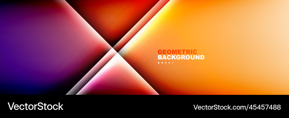 Shadow lines on gradient geometric abstract Vector Image