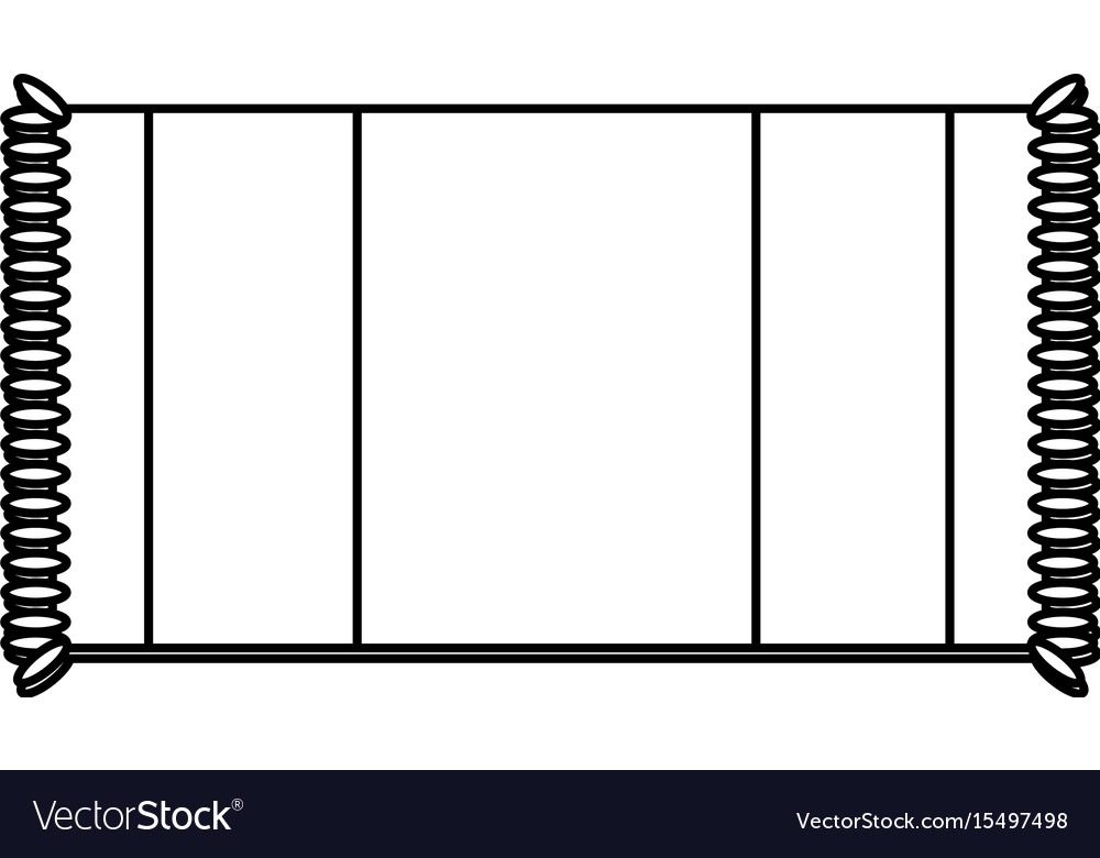 Bath towel extended Royalty Free Vector Image - VectorStock