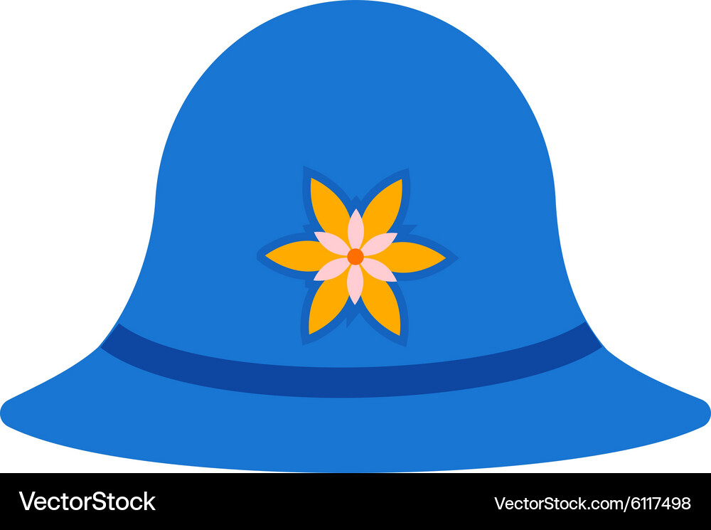 Hat vi Royalty Free Vector Image - VectorStock