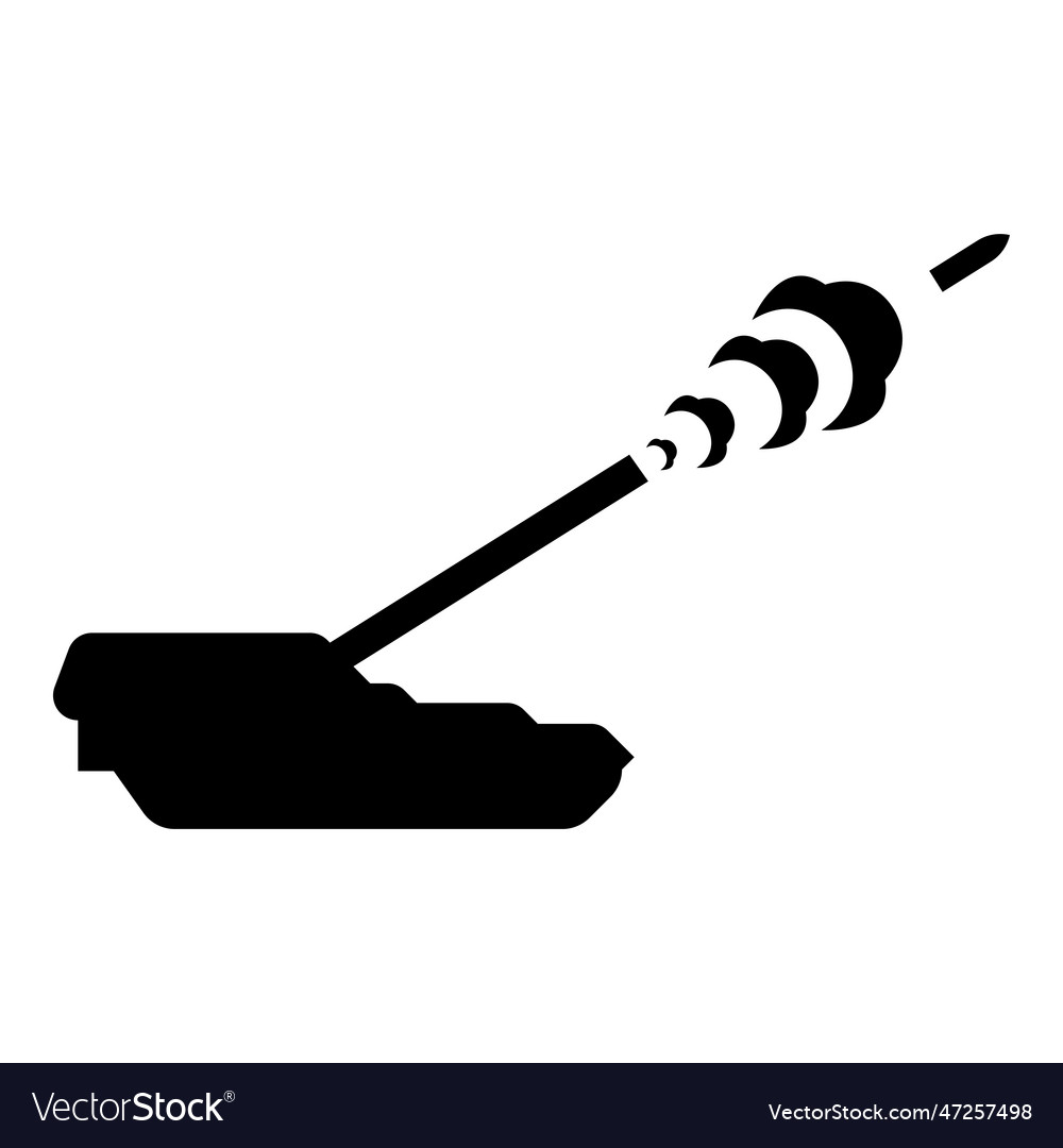 Self-propelled howitzer artillery system archer Vector Image
