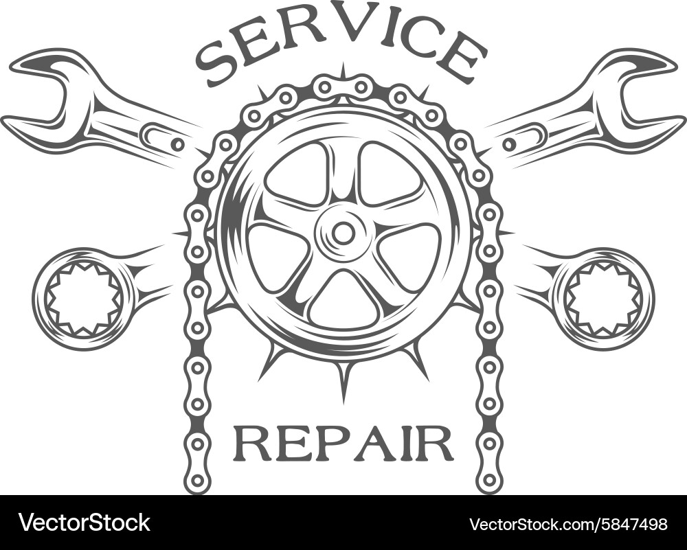 Service maintenance and repair Royalty Free Vector Image