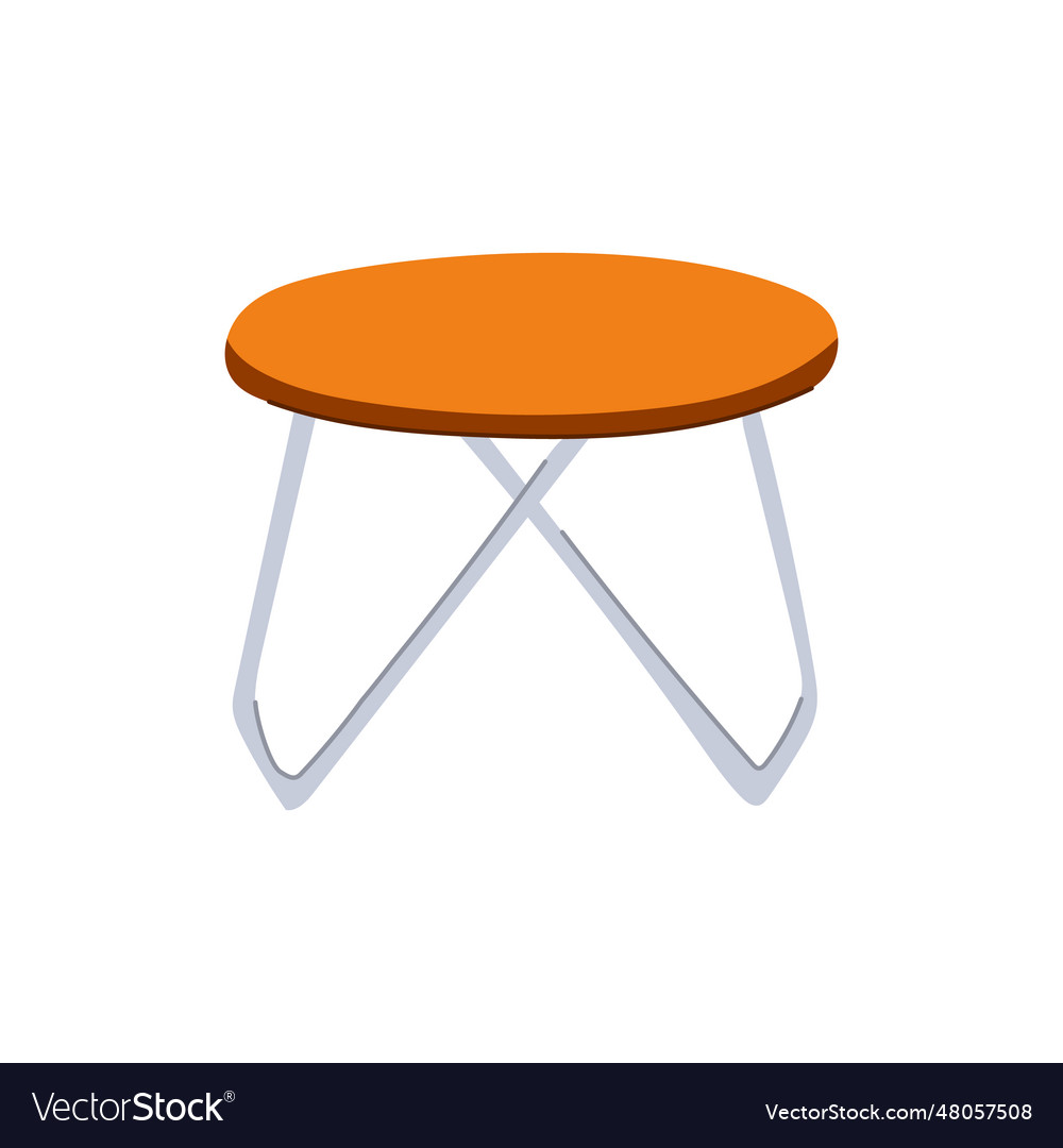 Interior table dining cartoon Royalty Free Vector Image