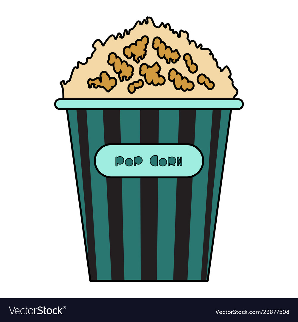Popcorn Royalty Free Vector Image - VectorStock