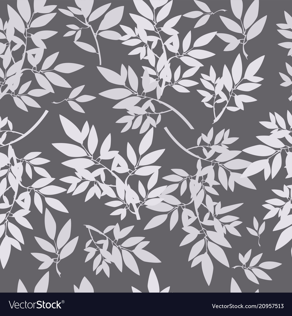 Seamless branch pattern Royalty Free Vector Image