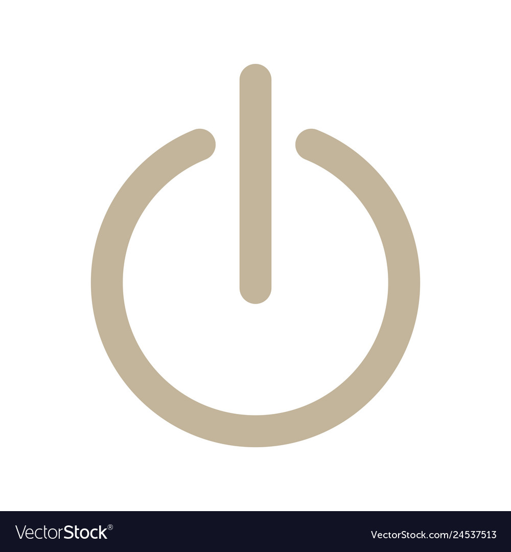 Shutdown icon Royalty Free Vector Image - VectorStock