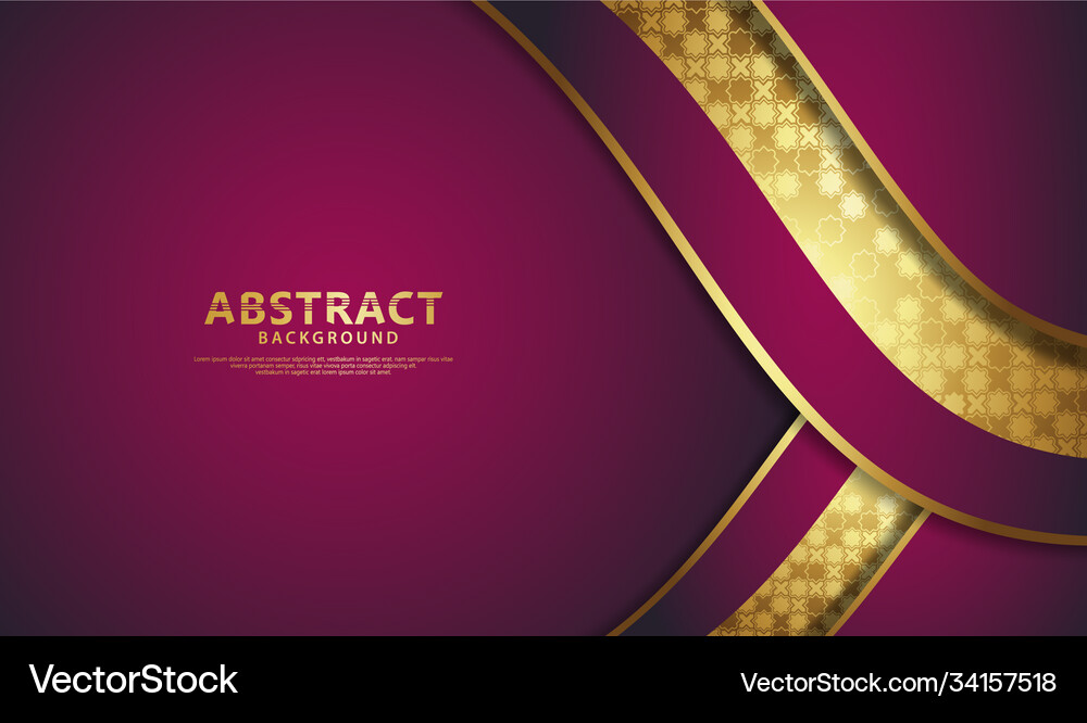 Background with bright purple color flow lines Vector Image