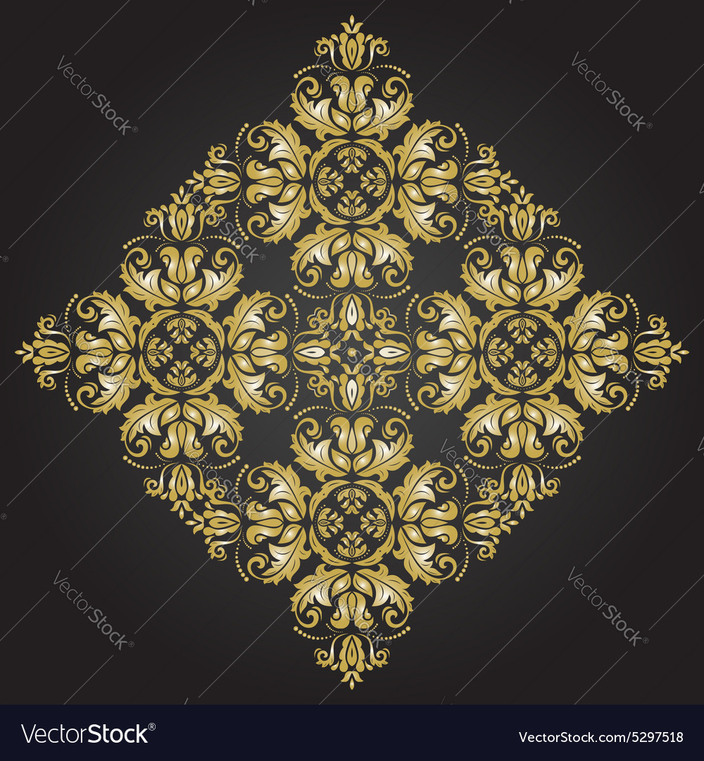 Orient abstract pattern Royalty Free Vector Image