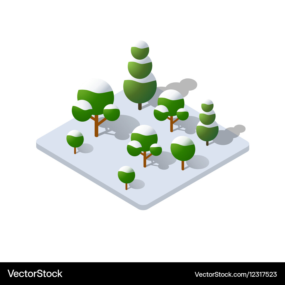 Christmas snow snowy winter Royalty Free Vector Image