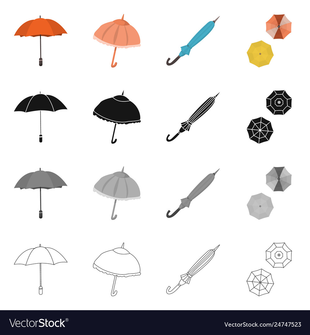 Isolated Object Protection And Closed Icon Vector Image