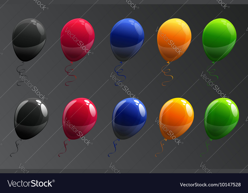 Balloons Royalty Free Vector Image - VectorStock