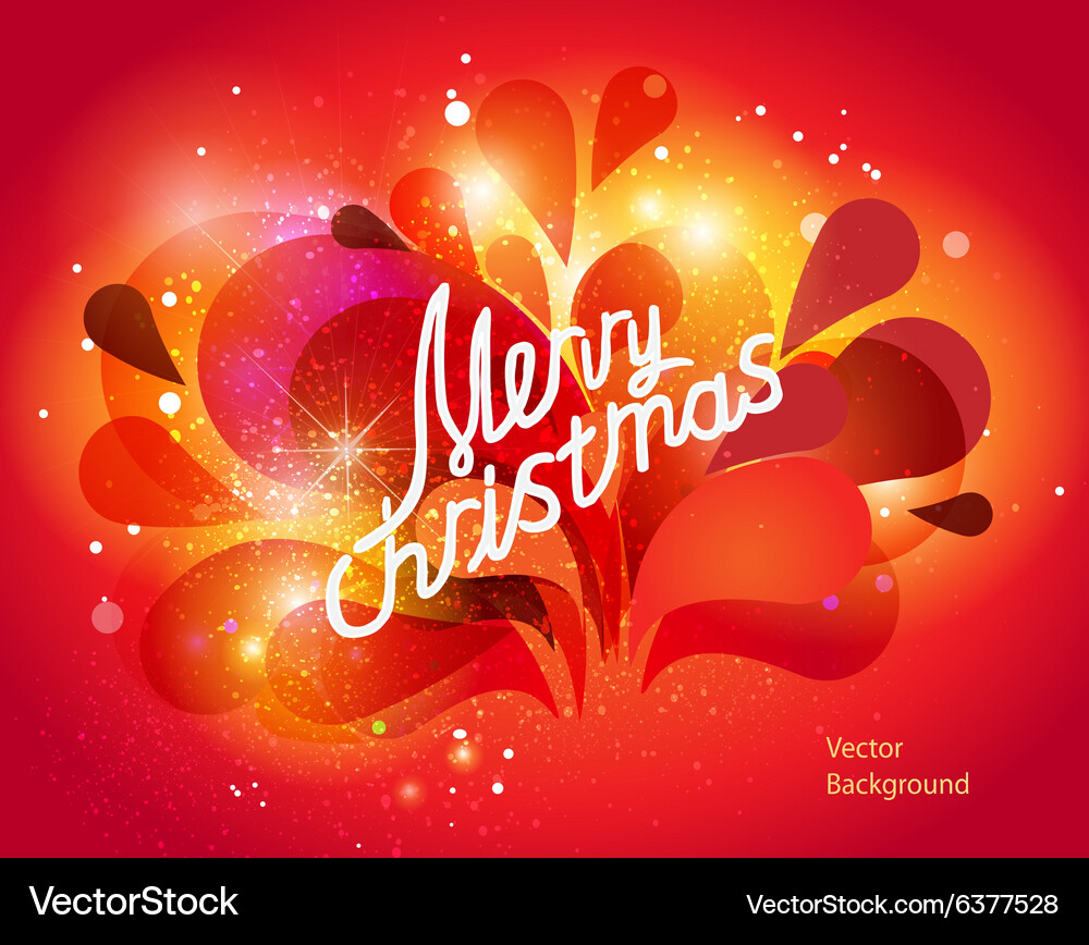 Colorful christmas card Royalty Free Vector Image
