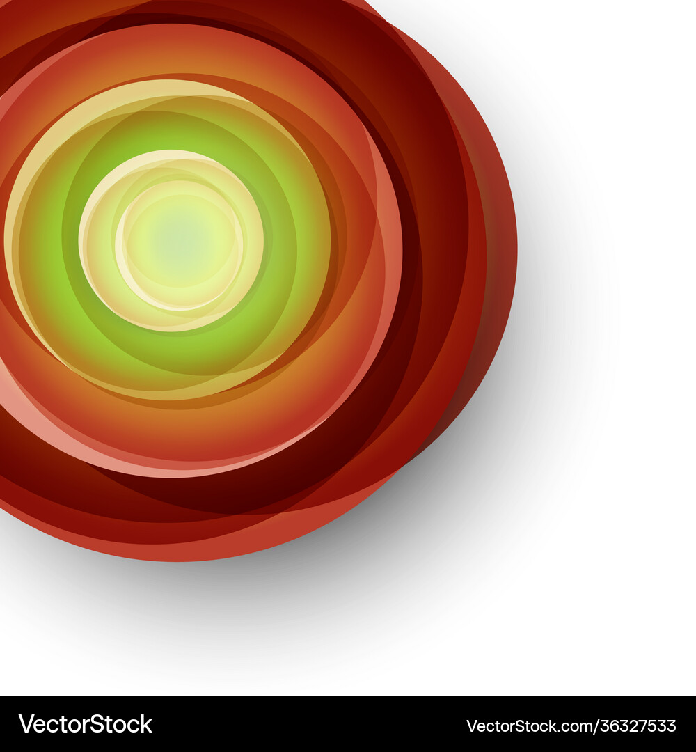 Design for banner poster color circles Royalty Free Vector