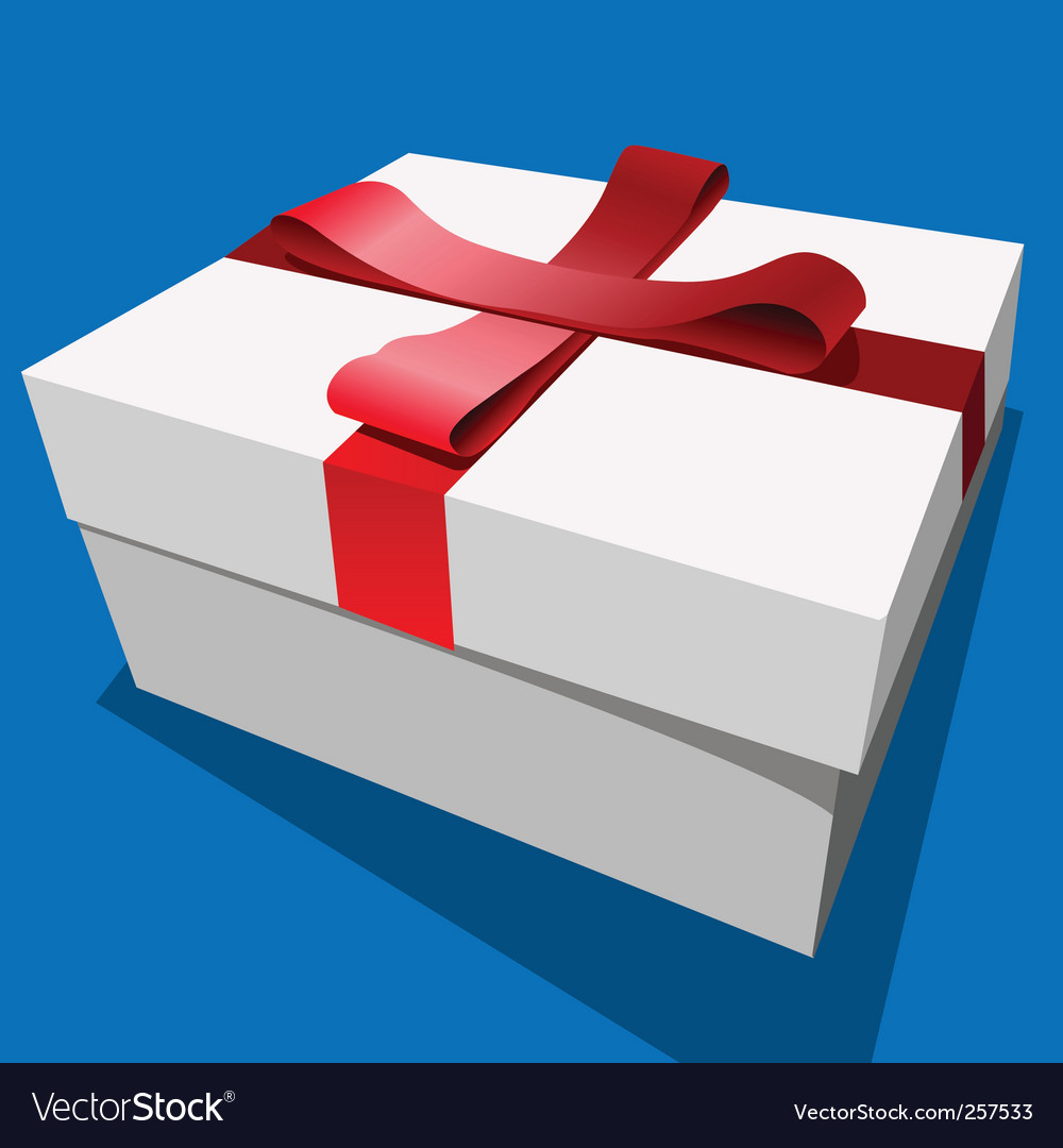 Gift box Royalty Free Vector Image - VectorStock