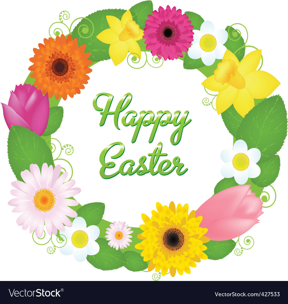 Happy easter Royalty Free Vector Image - VectorStock