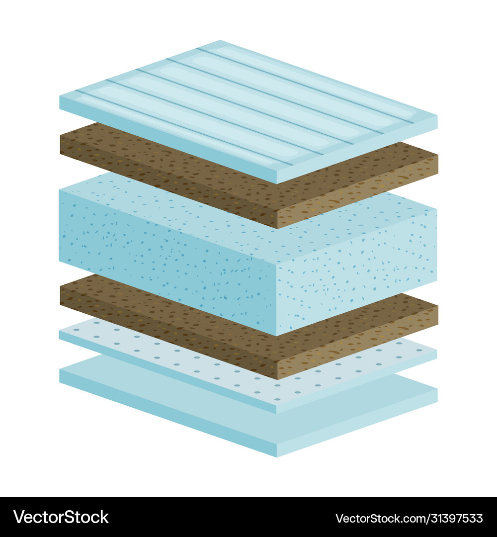 Mattress iconcartoon icon isolated Royalty Free Vector Image