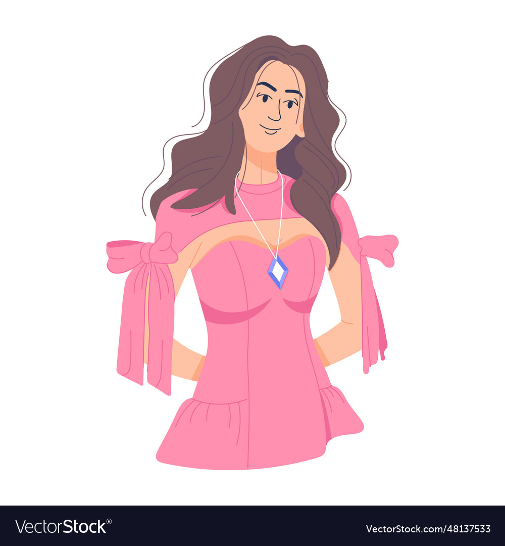 Party Outfit Royalty Free Vector Image Vectorstock