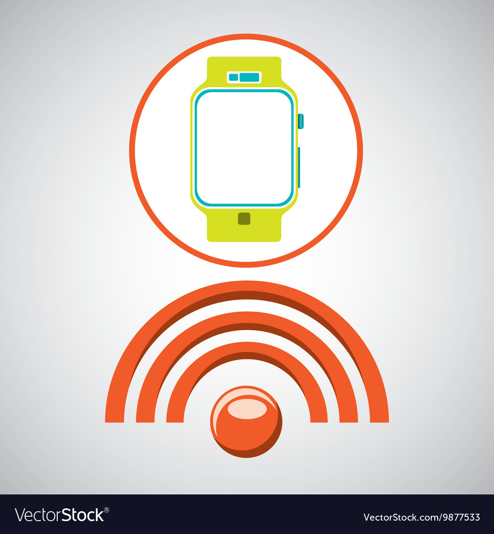 Wifi technology app Royalty Free Vector Image - VectorStock
