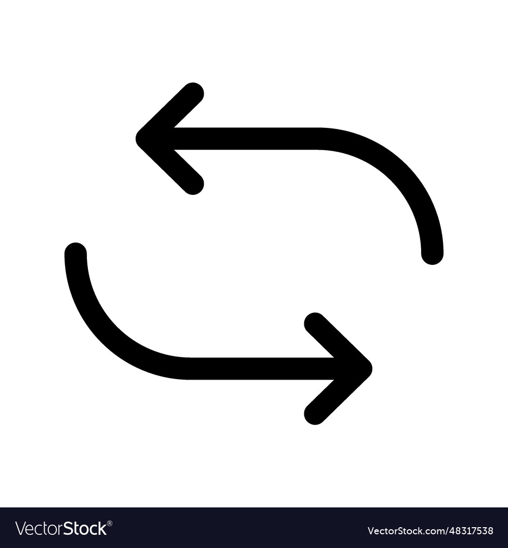 Repeat icon Royalty Free Vector Image - VectorStock