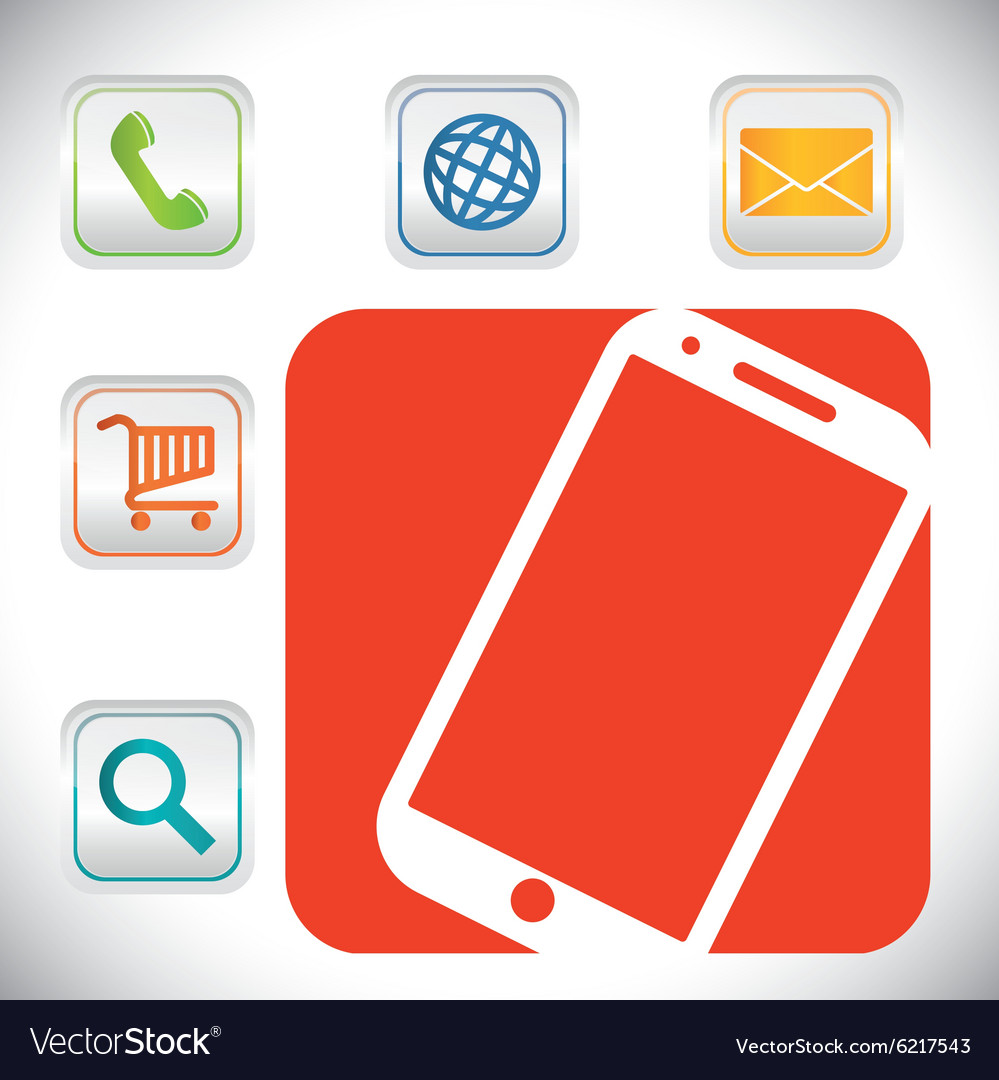 App design Royalty Free Vector Image - VectorStock