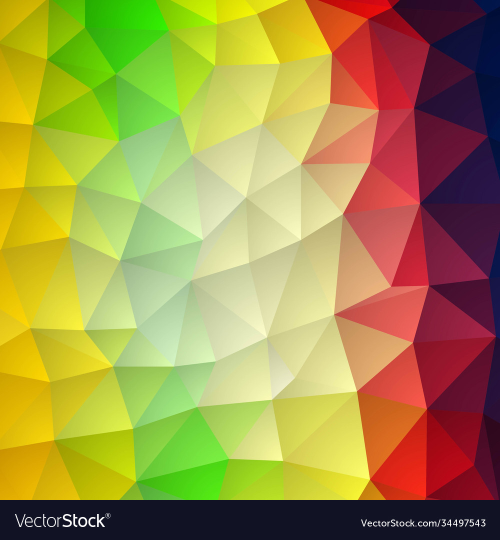 Colorful bright background triangular Royalty Free Vector