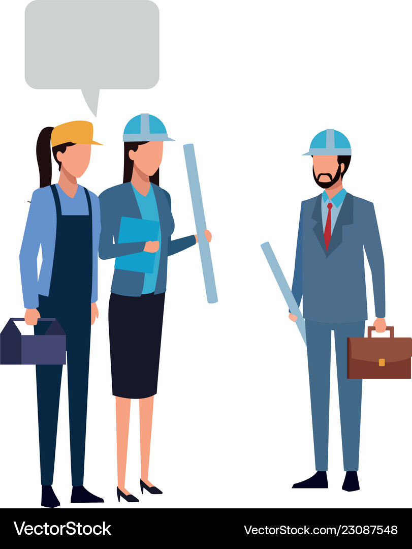 People job and occupation Royalty Free Vector Image