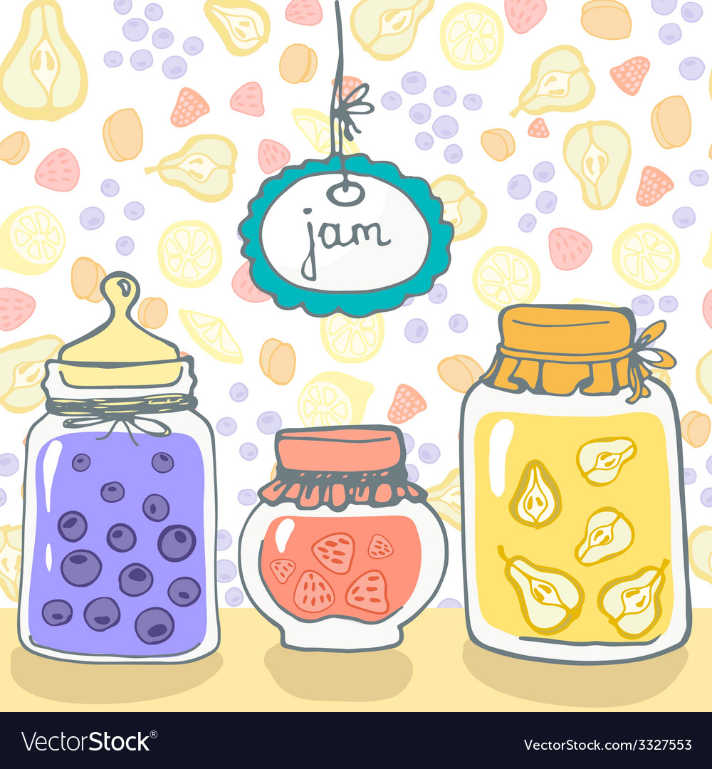 Jars Royalty Free Vector Image - VectorStock