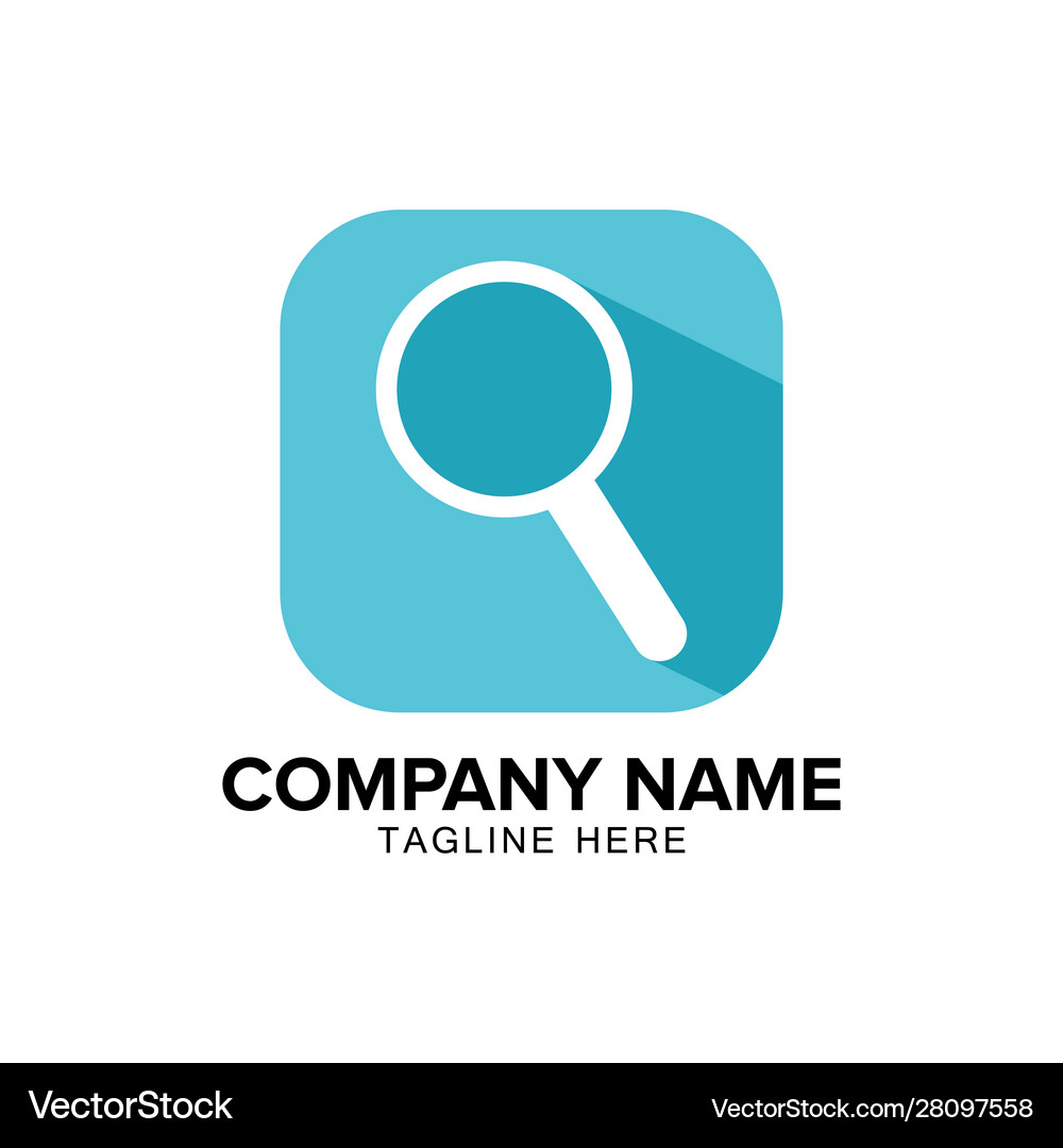 Search logo Royalty Free Vector Image - VectorStock