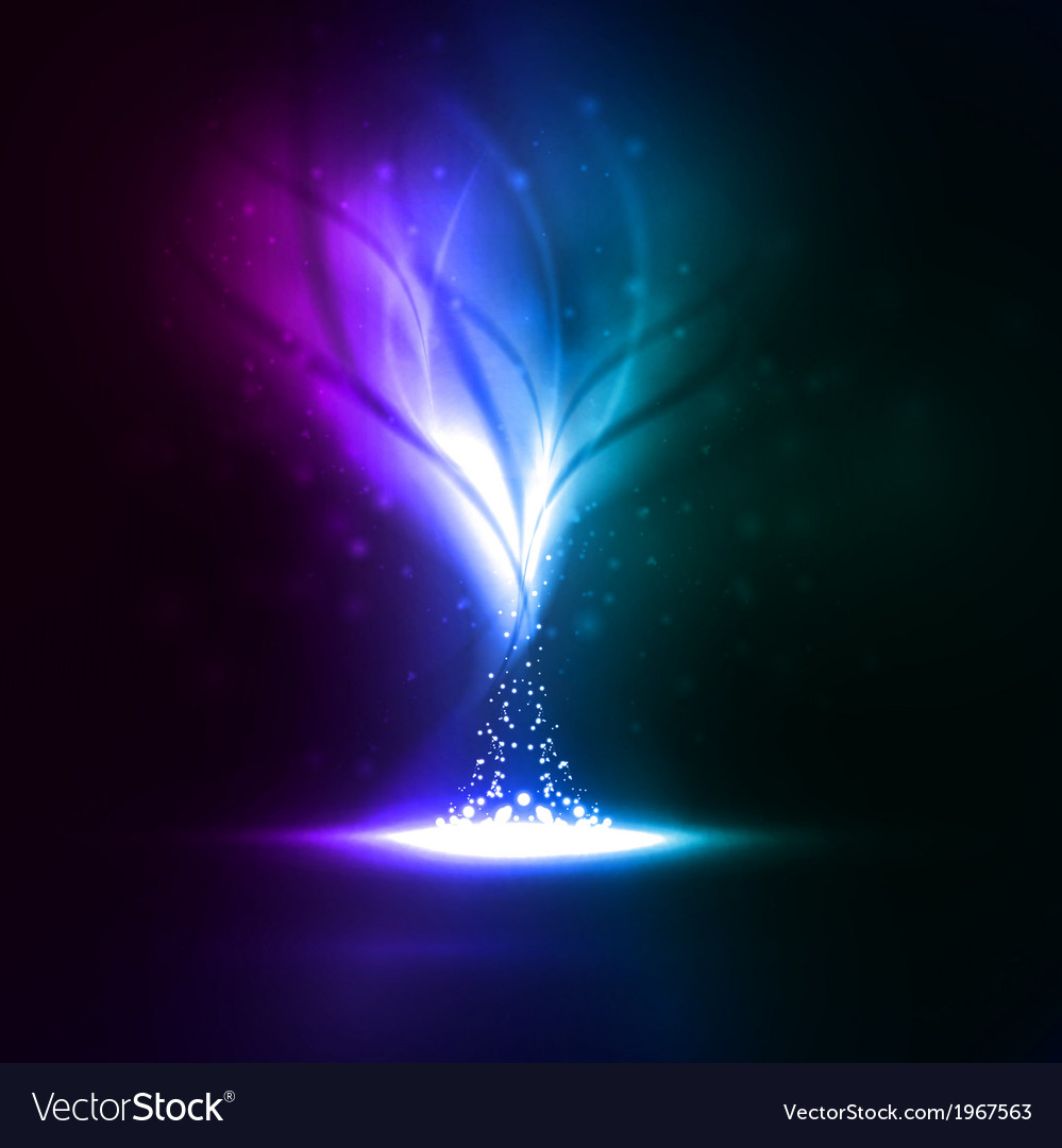 Abstract eps10 creative dynamic magic fire Vector Image