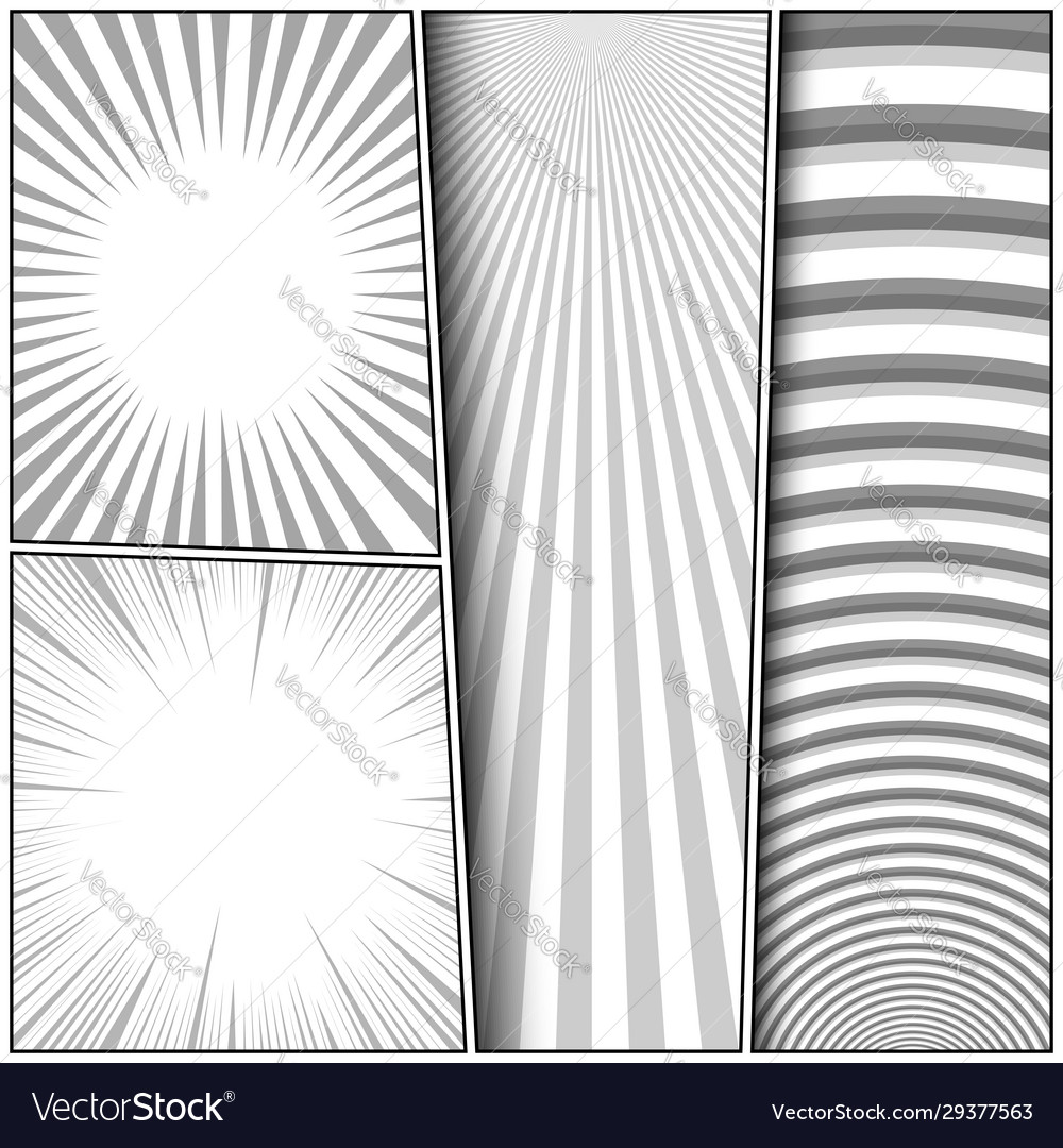 Comic monochrome composition Royalty Free Vector Image Comic monochrome composition Royalty Free Vector Image