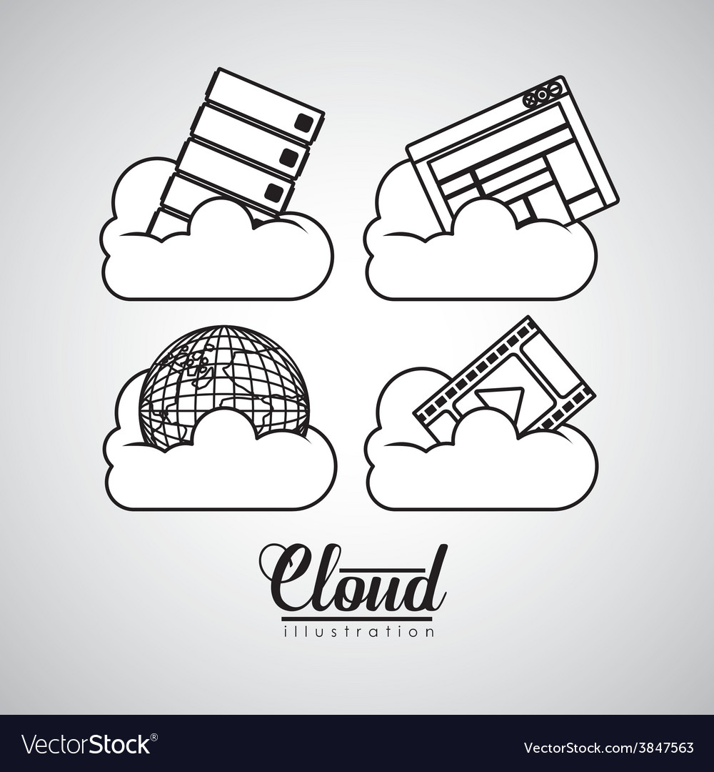 Technology design Royalty Free Vector Image - VectorStock