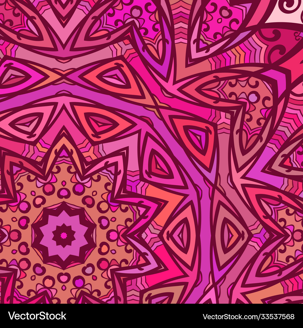 Abstract background round ornamental colorful Vector Image