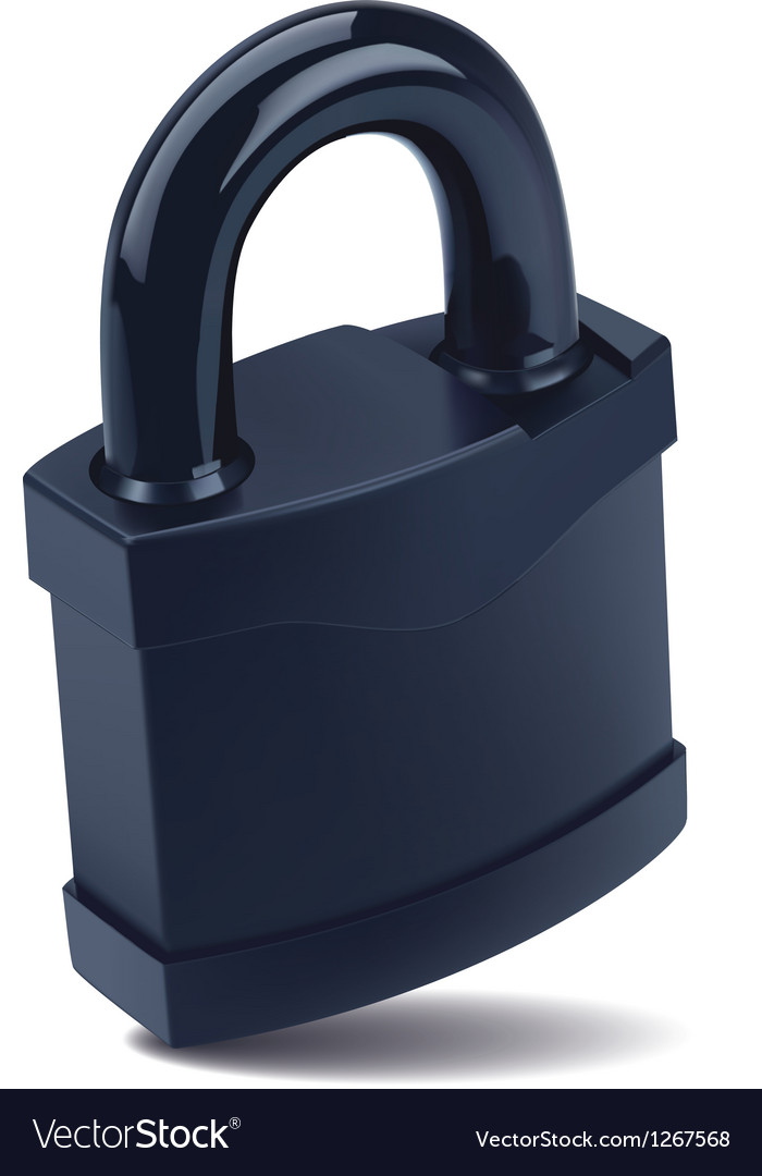 Padlock Royalty Free Vector Image - VectorStock