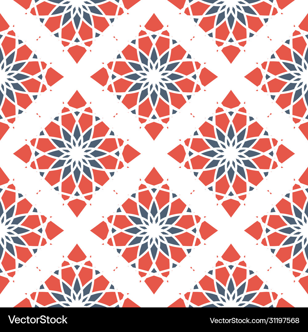 Seamless texture with arabic geometric ornament Vector Image