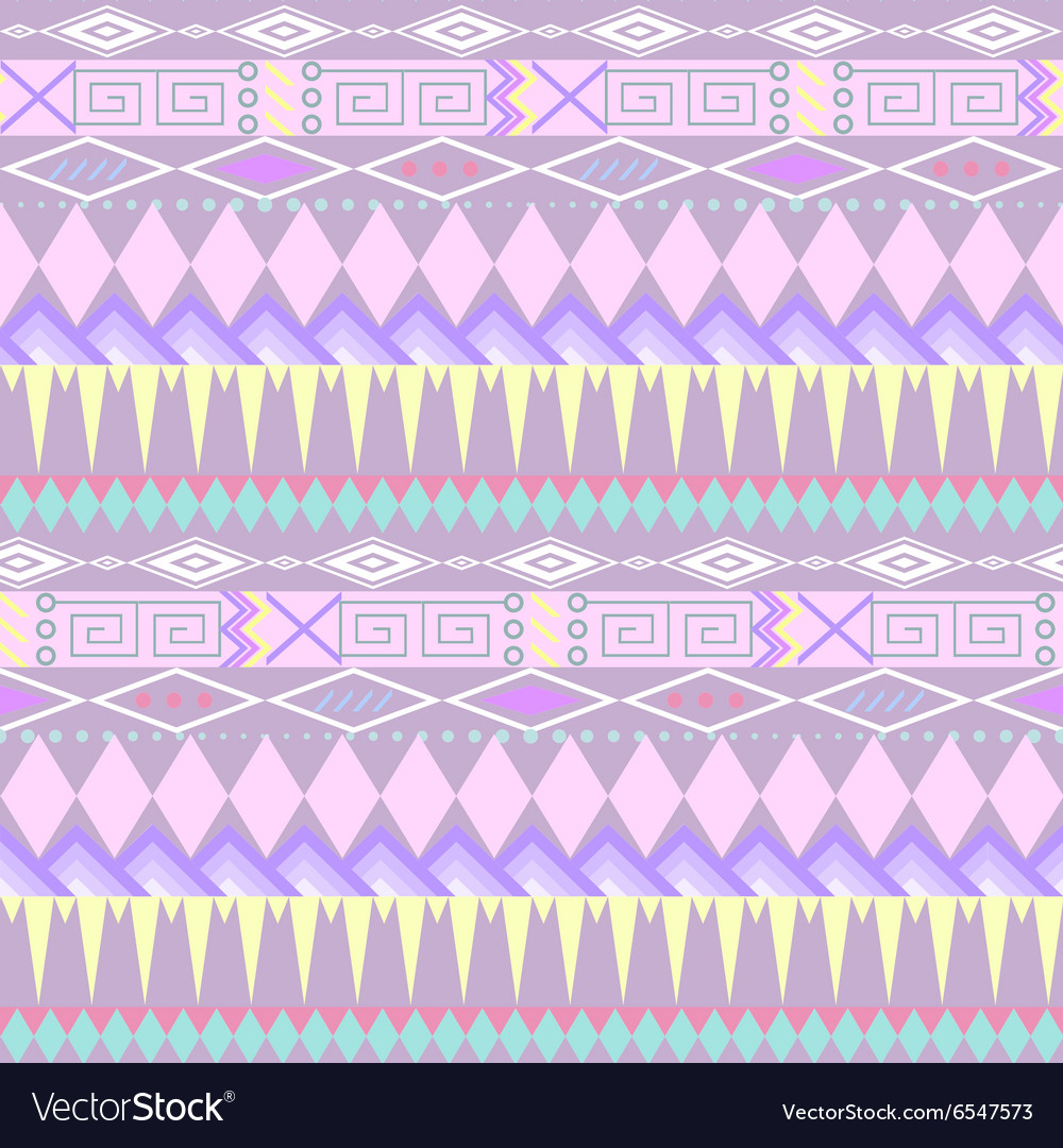 Tribal Ethnic Seamless Stripe Pattern Royalty Free Vector