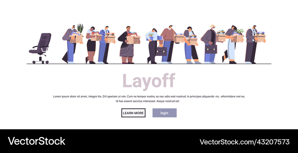 Unhappy fired employees with things leaving office