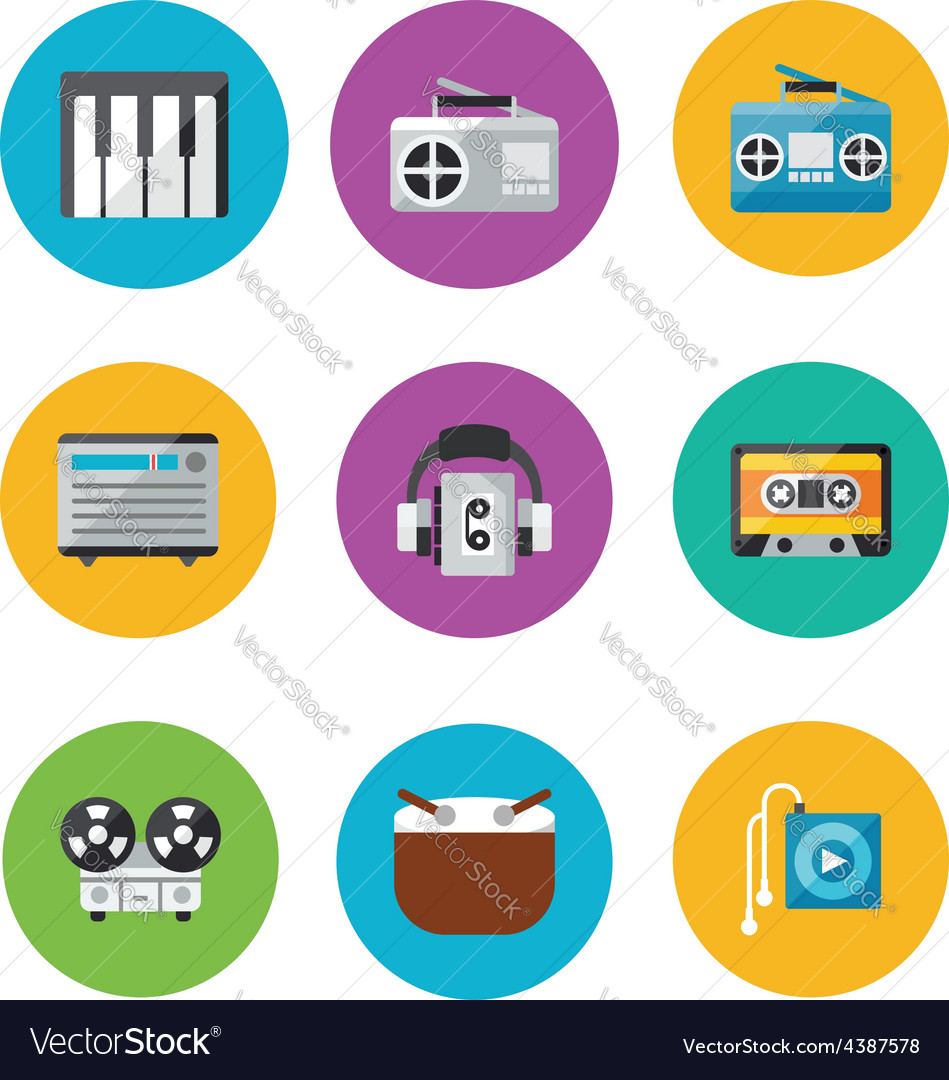 Audio Royalty Free Vector Image - VectorStock
