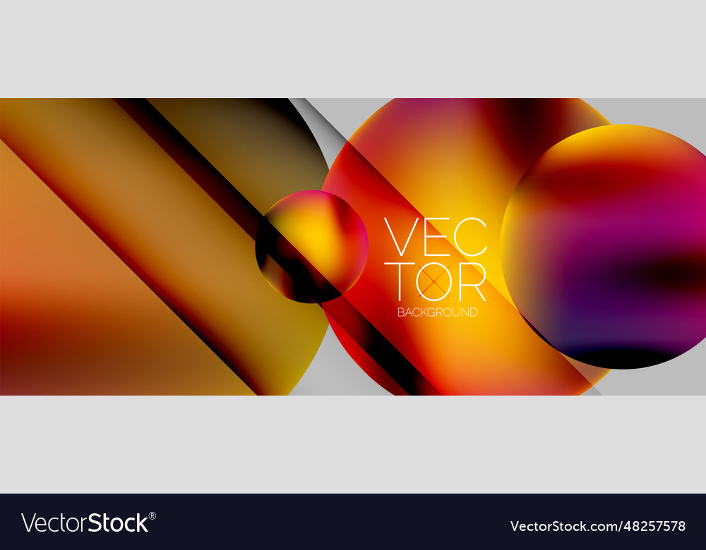 Dynamic fluid gradient techno sphere mesmerizing Vector Image