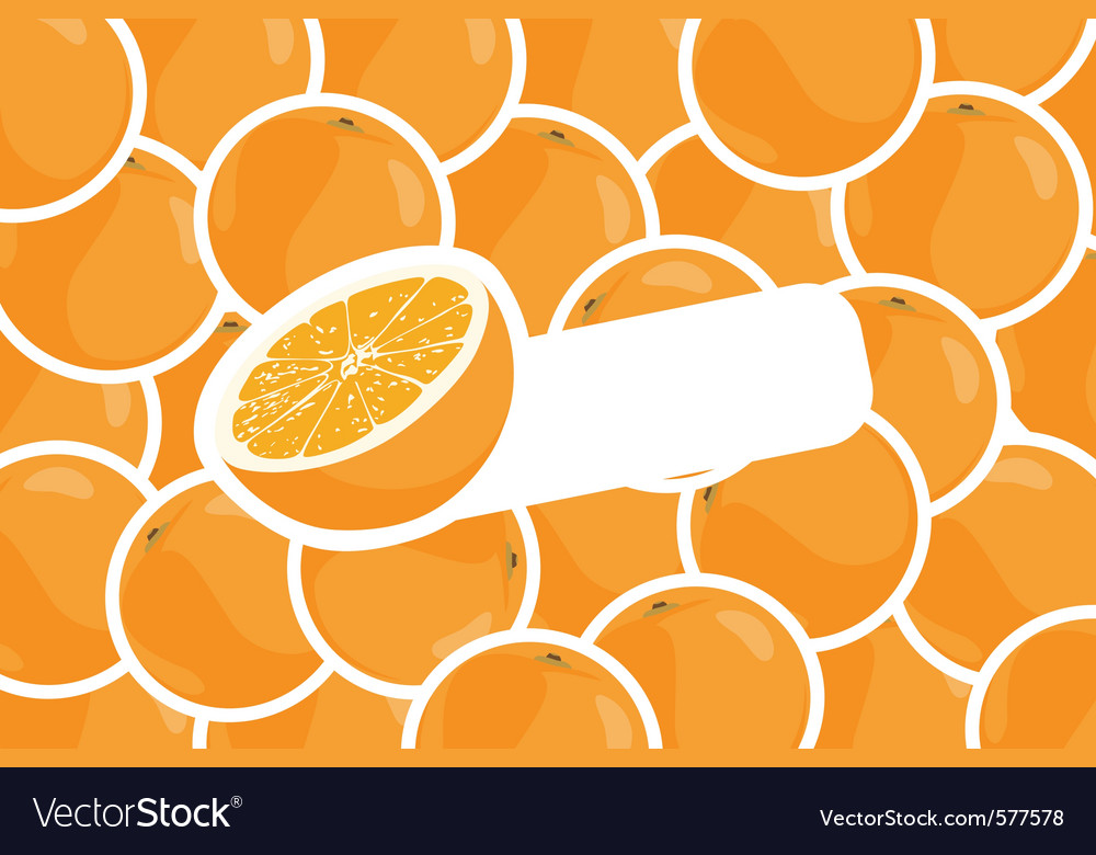 Oranges Royalty Free Vector Image - VectorStock