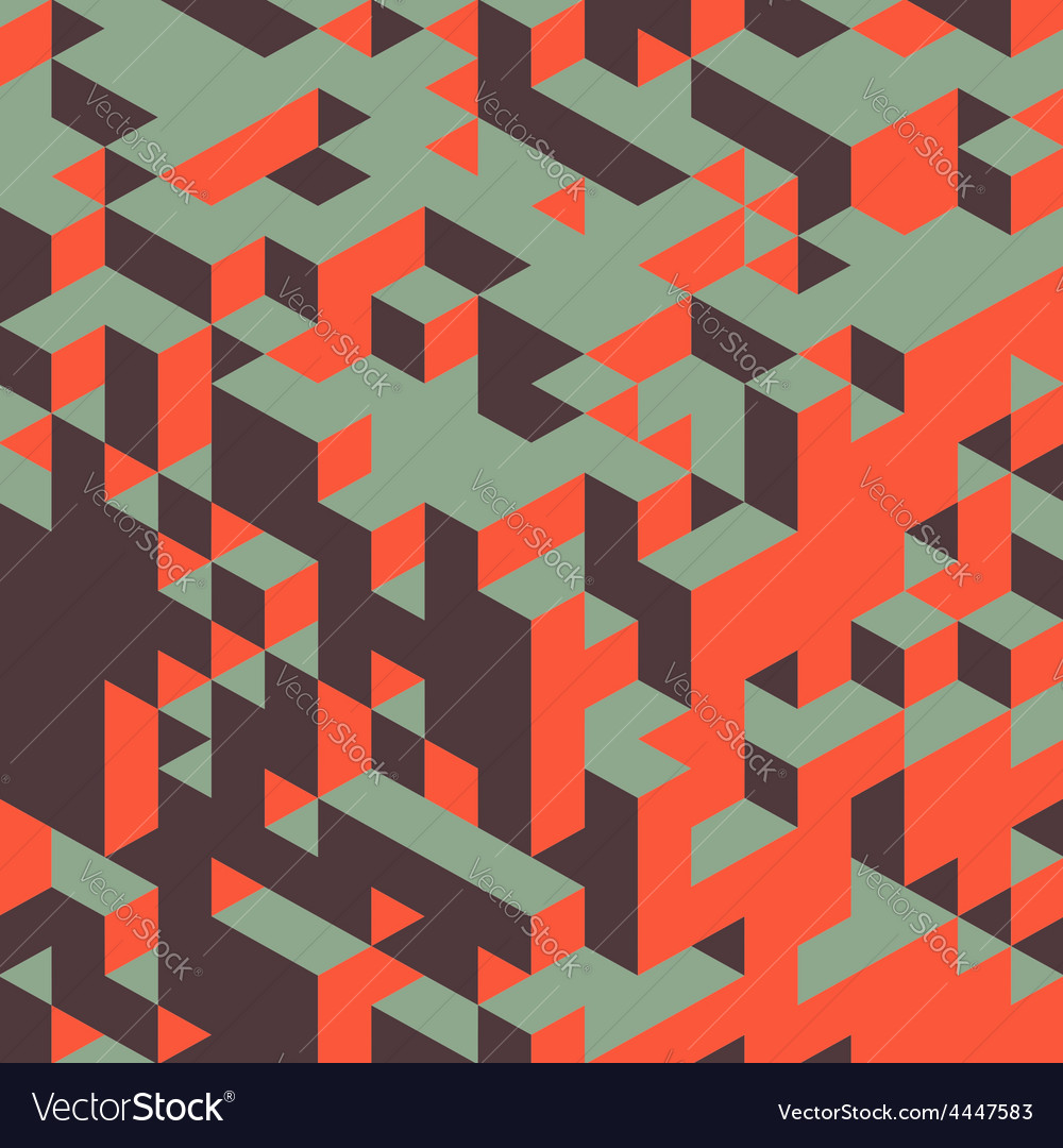 3d blocks structure background Royalty Free Vector Image