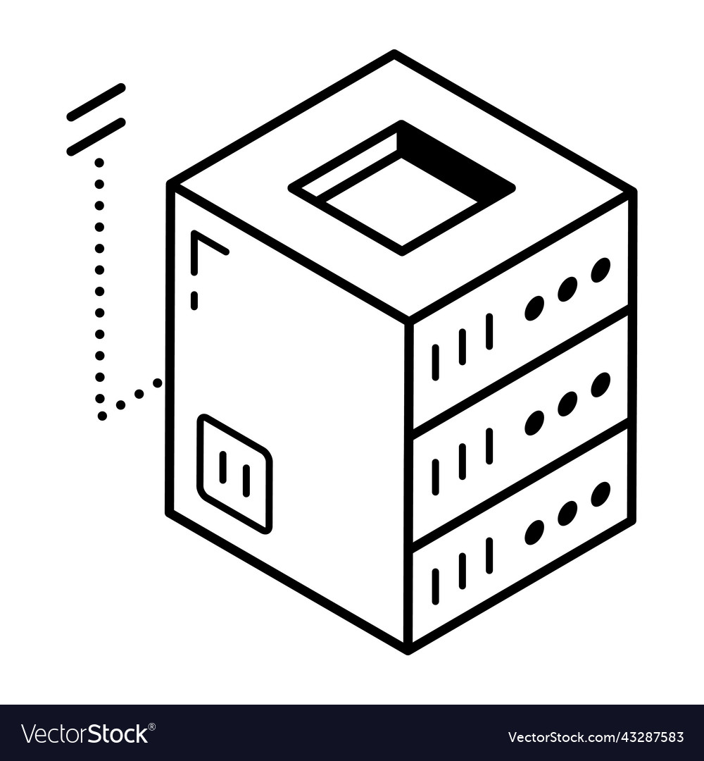 Data server Royalty Free Vector Image - VectorStock
