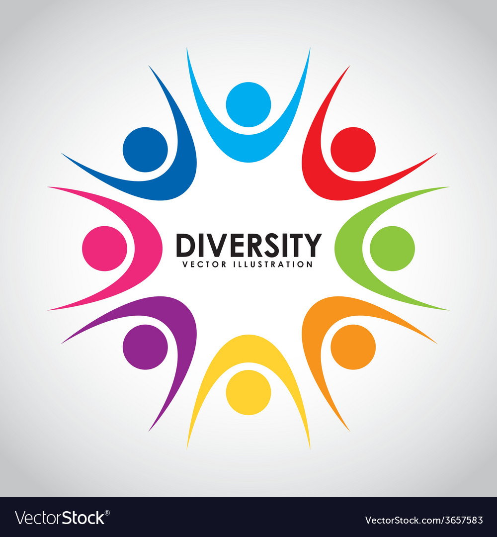 Diversity concept Royalty Free Vector Image - VectorStock