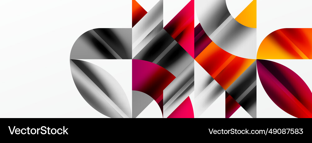 Geometric abstract background Royalty Free Vector Image