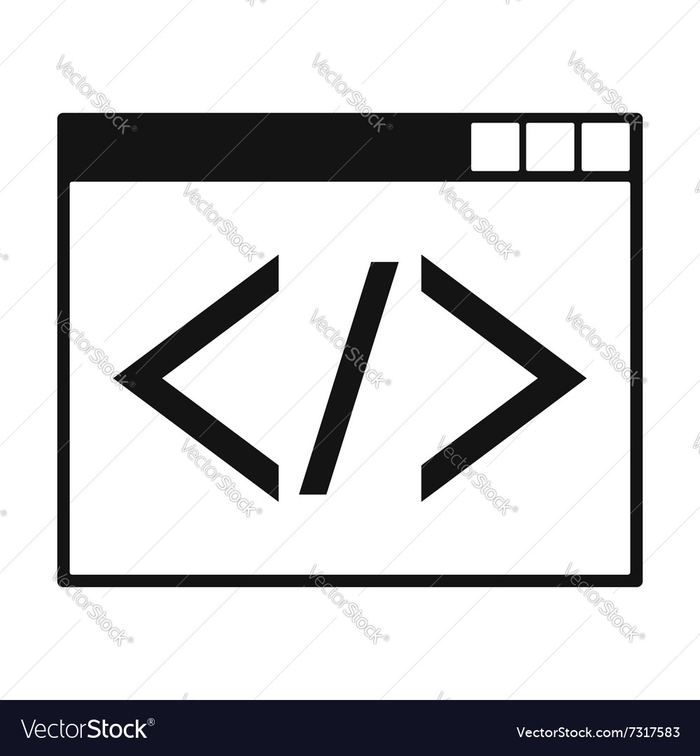 Greater Than Or Less Than Icon Royalty Free Vector Image