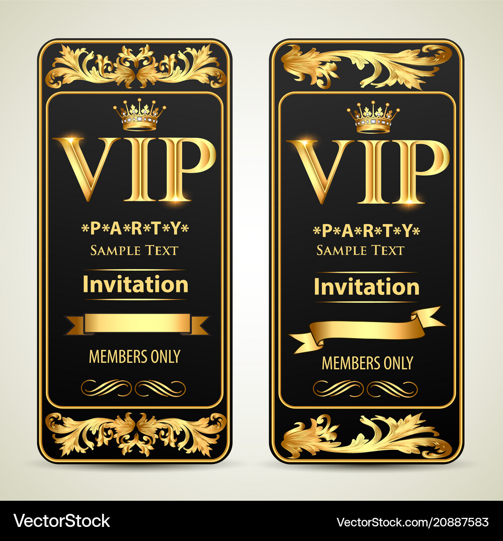 Vip Reception Invitation